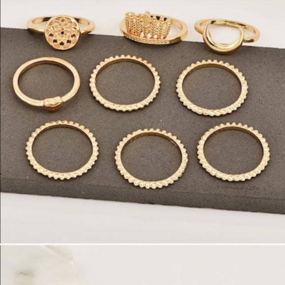 Ocean Dreams | Jewelry | Bogo 9pc Boho Ring Set | Poshmark